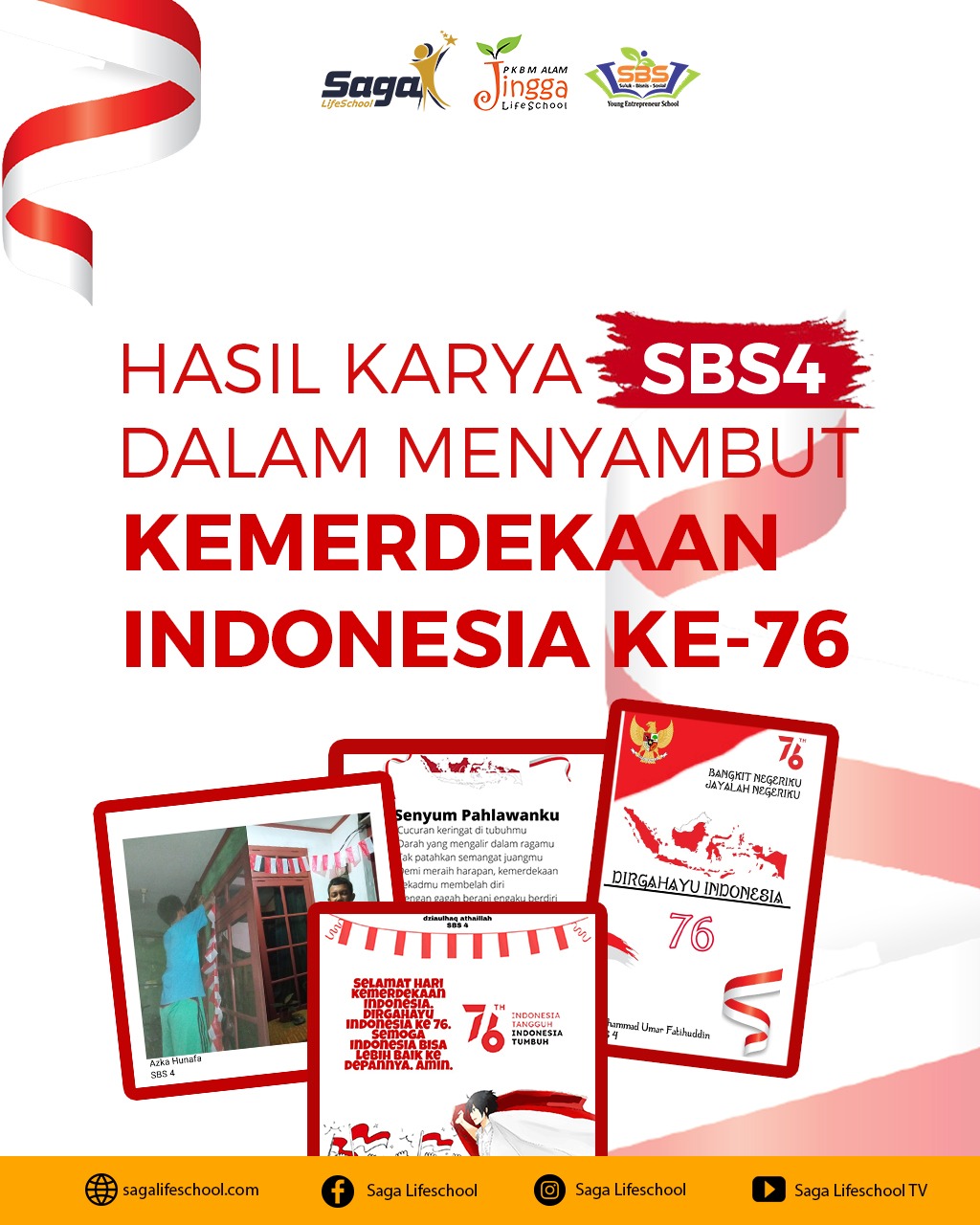 HUT 76 Indonesia, Muda-mudi SBS Young Entrepreneur School Hasilkan ...